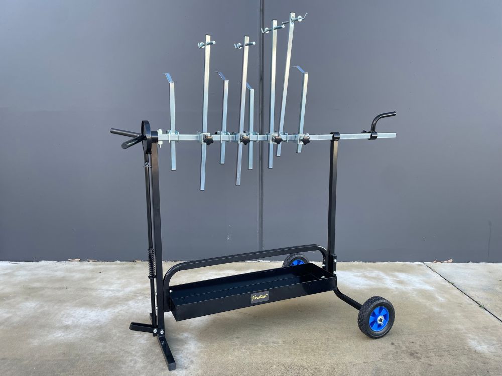 Rotating Body Panel Stand, Paint Stand | Forestwest