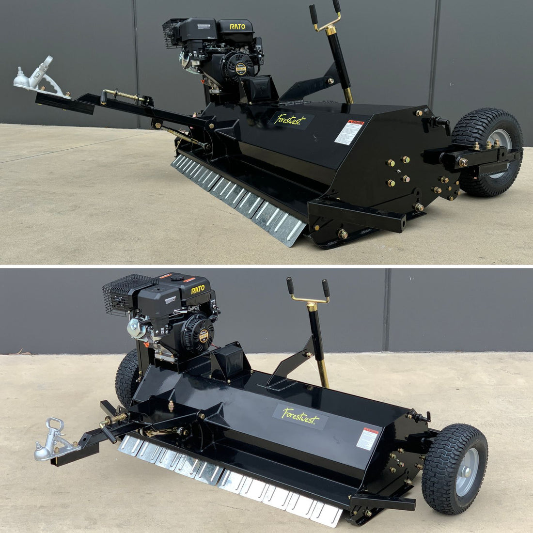 Flail Mower, 1450mm 15hp Tow Behind Flail Mower | Forestwest